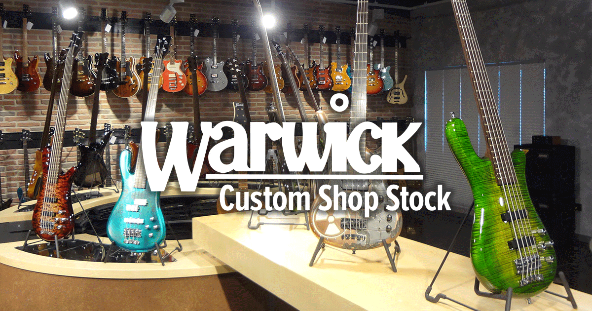 Warwick Custom Shop Stock